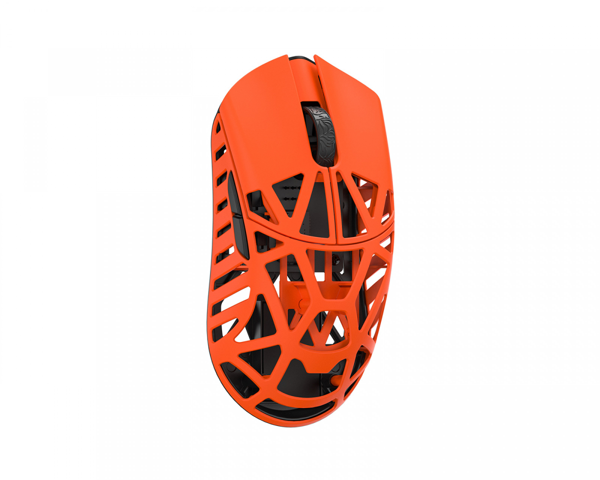 WLMouse Beast X Mini Pro - Fire Orange [Omron Opticals] - Side Slits ...