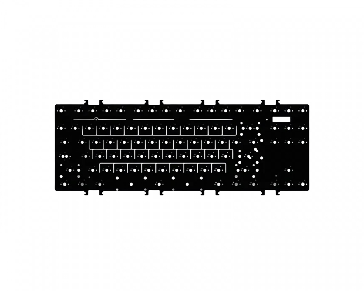 Wuque Studio Zoom75 TIGA - Tri-mode Flex Cut Hotswap RGB PCB 1.2mm - MaxGaming.com