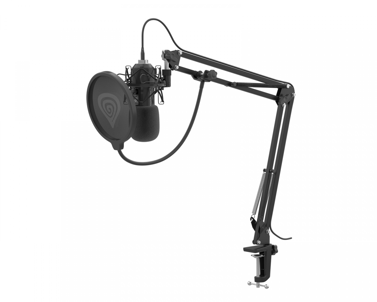 Genesis Radium 400 G2 Microphone - Black - MaxGaming.com