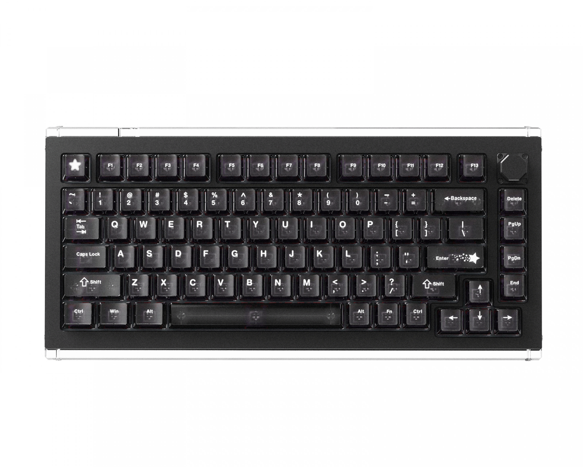 DrunkDeer A75 Master - Hall Effect Gaming Keyboard - Obsidian Black ...