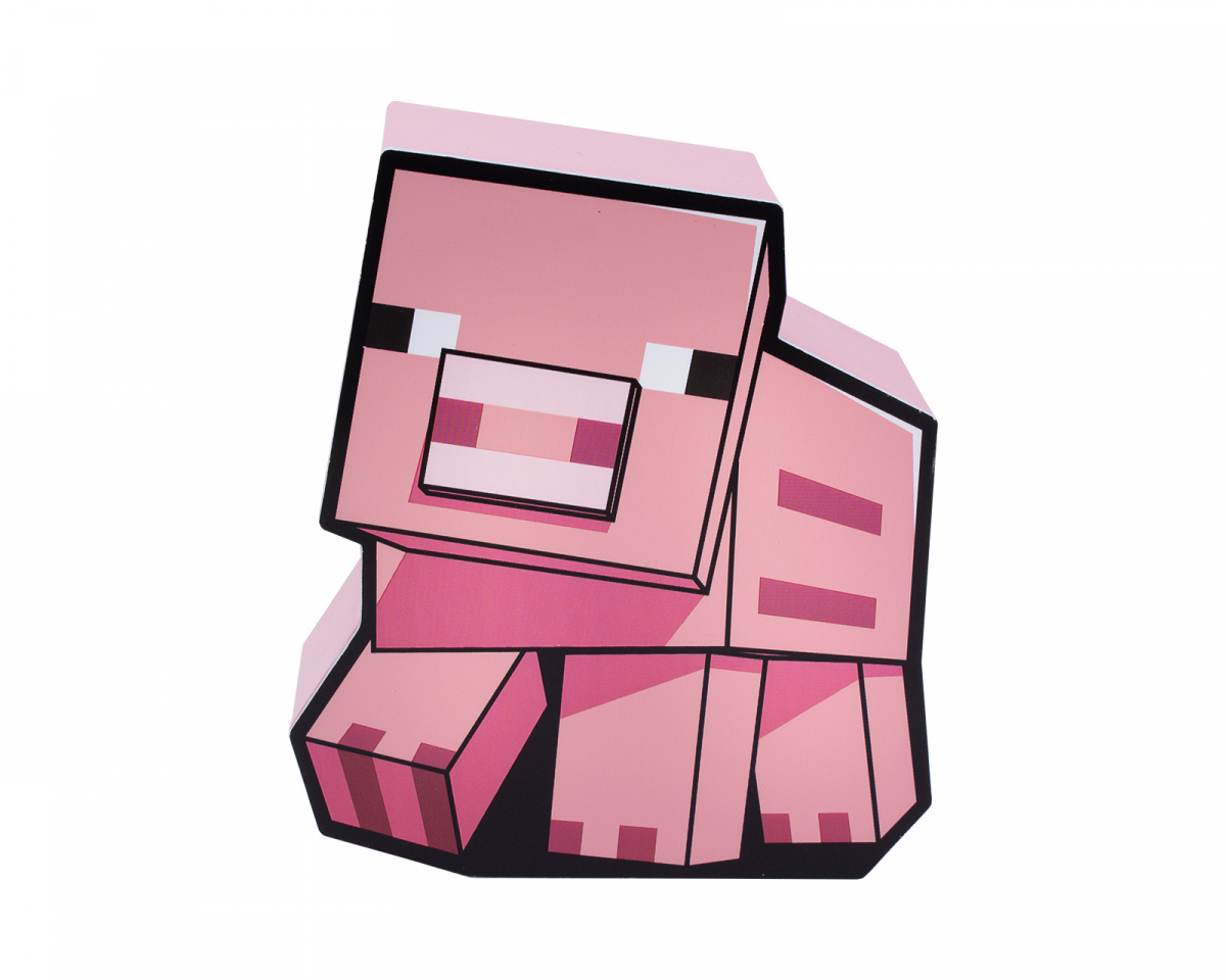 Paladone Minecraft Pig Box Light - MaxGaming.com