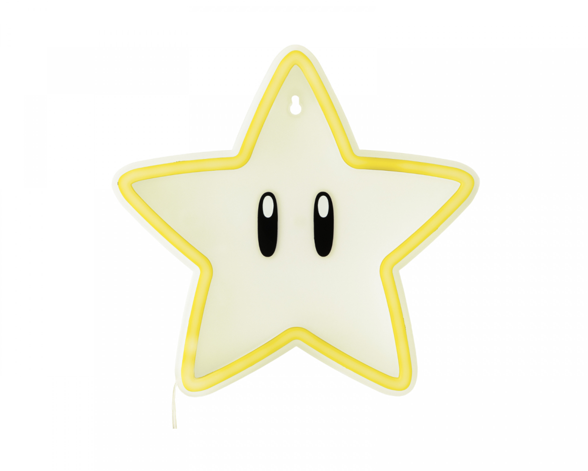 Paladone Super Star Wall Mount LED Neon Light - MaxGaming.com