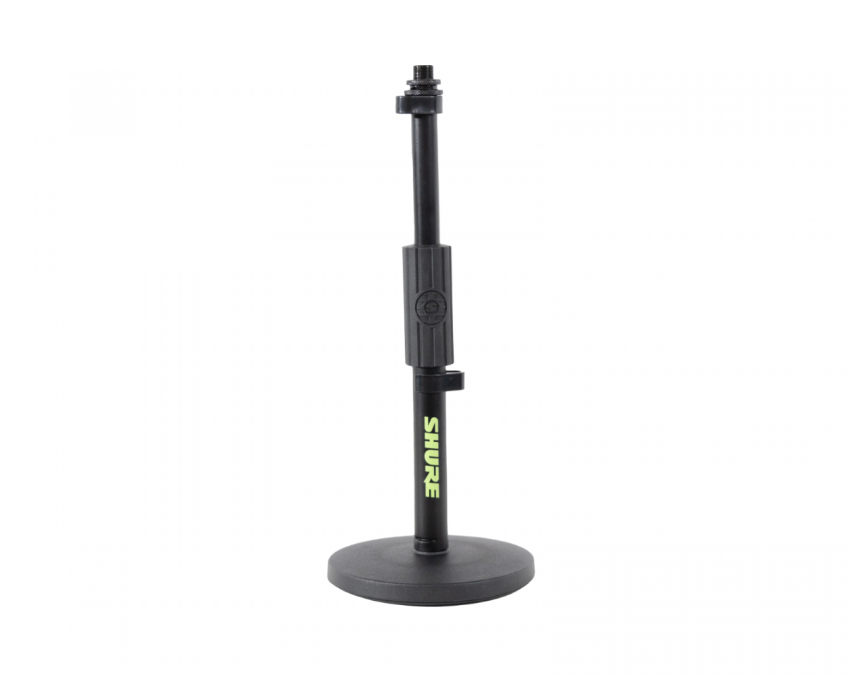 Shure Shure by Gator Desktop Mic Stand - 6'' Round Base - MaxGaming.com