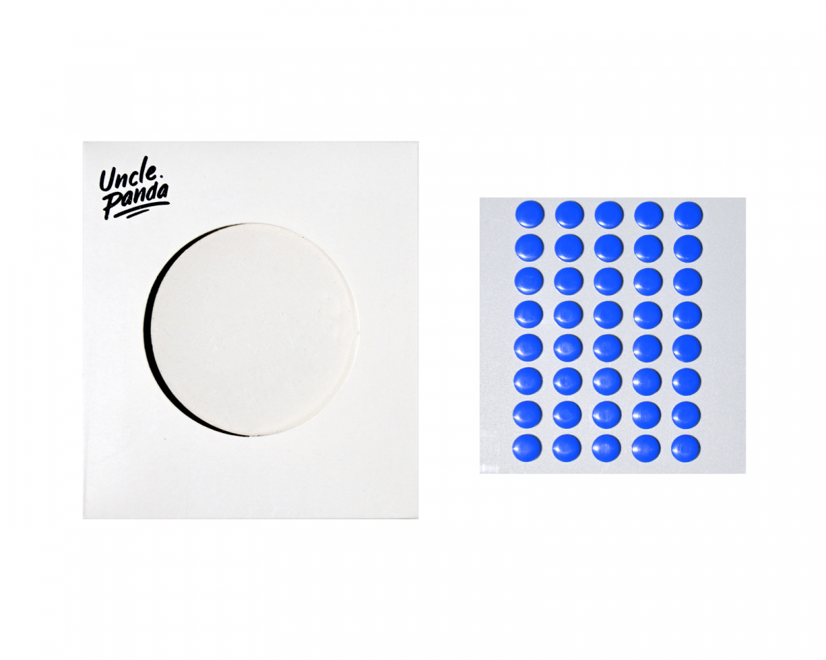 Uncle Panda Spirt Dots - Blue - 40 pcs - MaxGaming.com