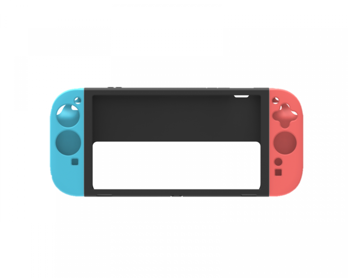 Deltaco Gaming Silicon Back Case and 2x Joycon Silicon Cover for Switch ...