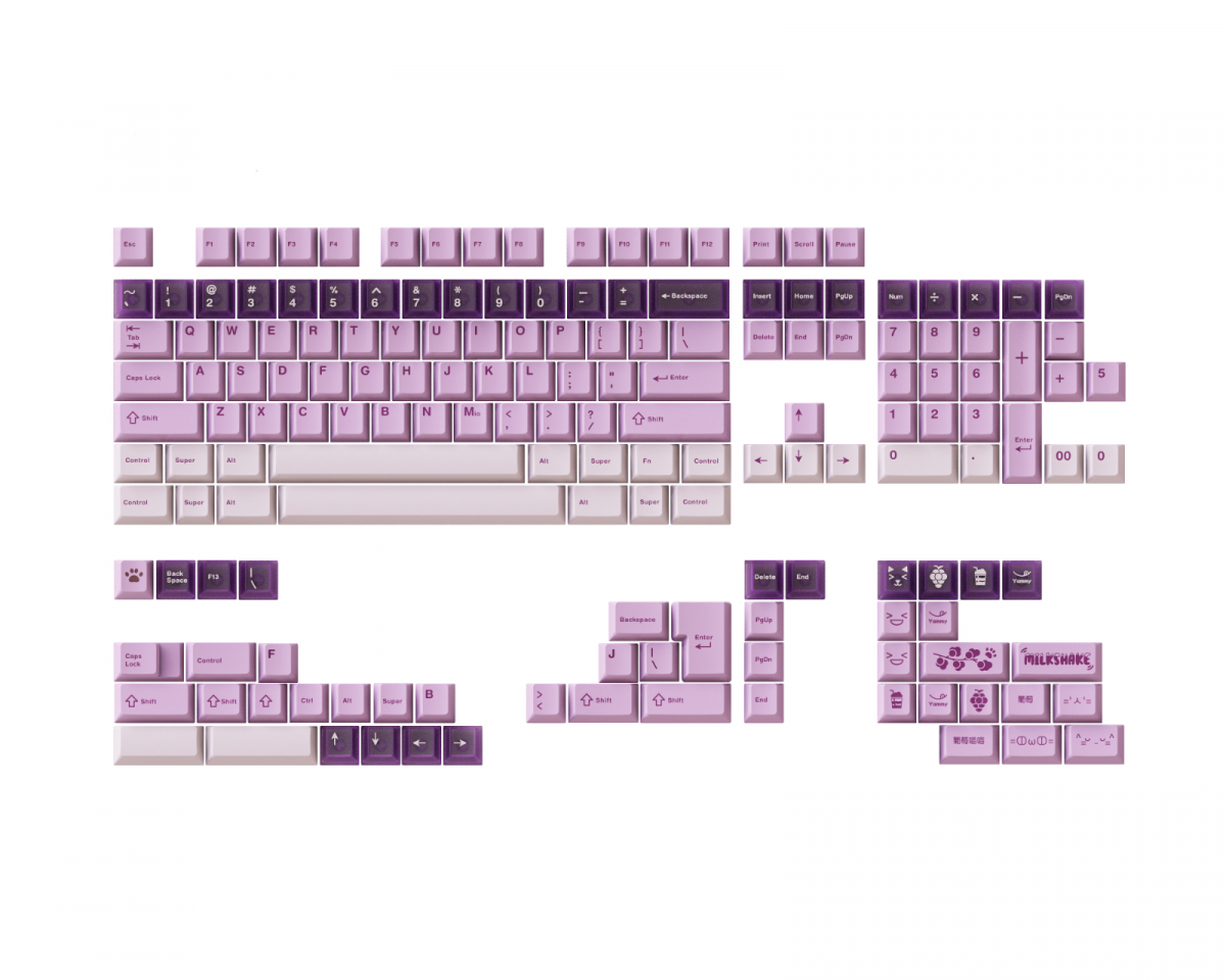 Keyboard Science Mio Milkshake - All in one kit - MaxGaming.com