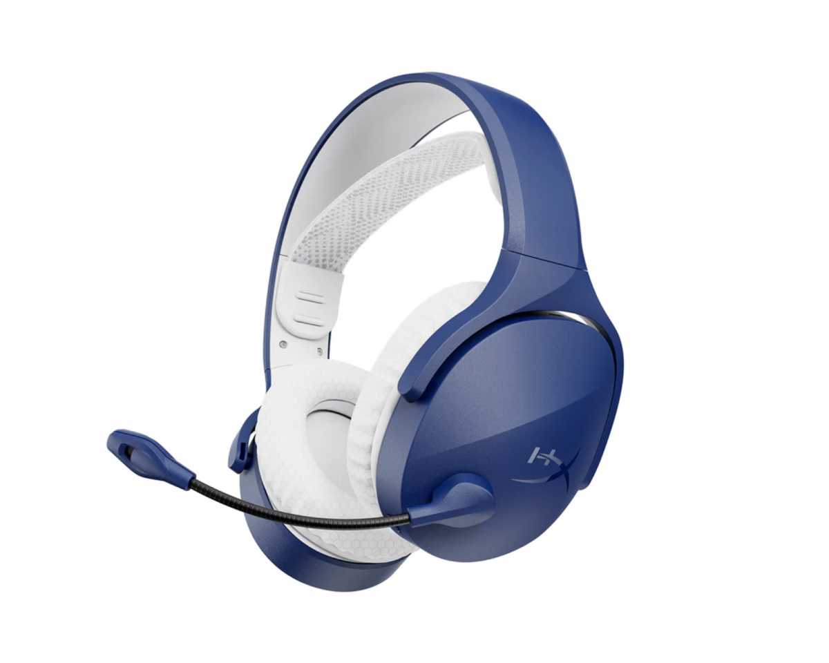 HyperX Cloud Jet Dual Wireless Gaming Headset - Light Blue - MaxGaming.com