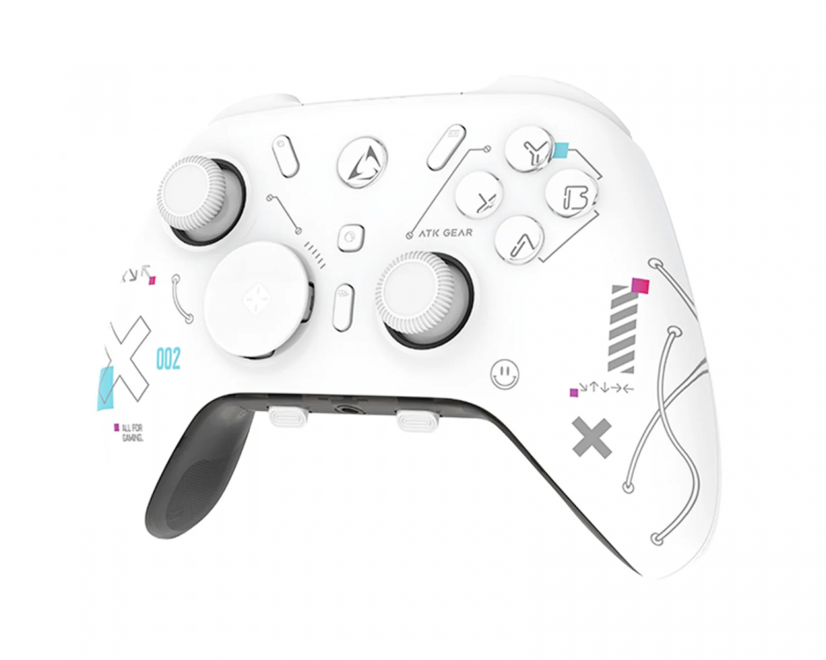 ATK AXE PRO Wireless Gaming Controller - White - MaxGaming.com