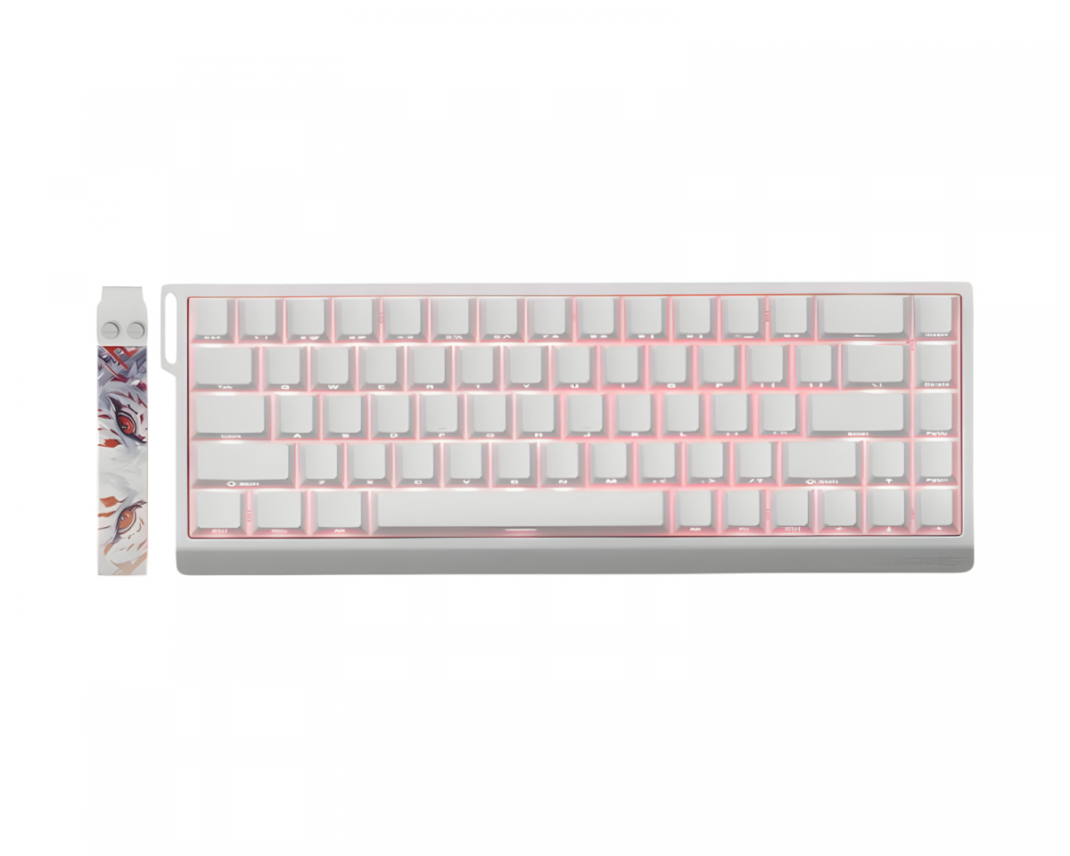 ATK MAD68 HE RGB ANSI Keyboard [Magnetic Amber Pro] - White - MaxGaming.com