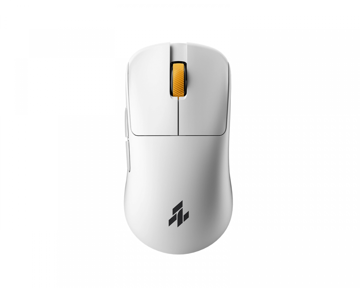 SteelSeries HELIX 8K Wireless Gaming Mouse - White [Yellow Scroll-Wheel ...