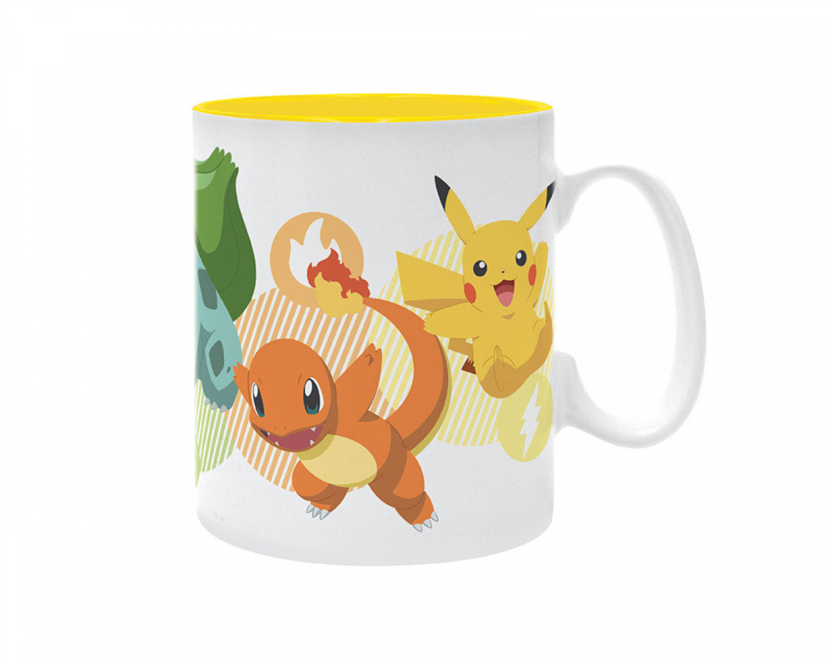 Abysse Corp POKEMON- Mug - 460 ml - Pikachu and starters - subli - box ...