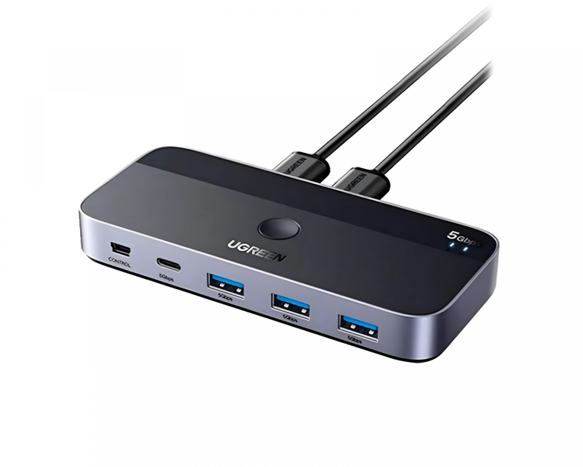 UGREEN USB-C Sharing Switch 2 In 4 Out - MaxGaming.com
