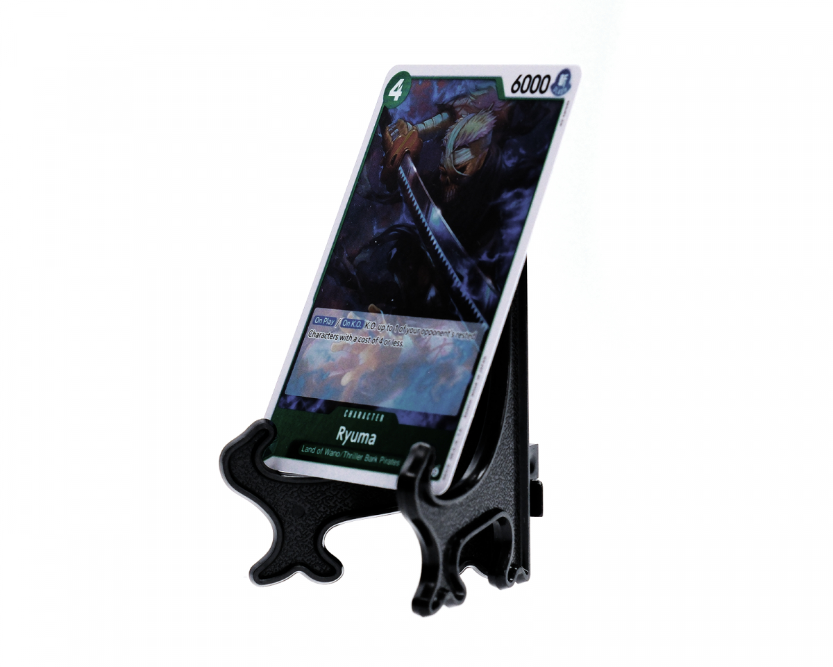 MaxCustom TCG Card Stand - Black - MaxGaming.com