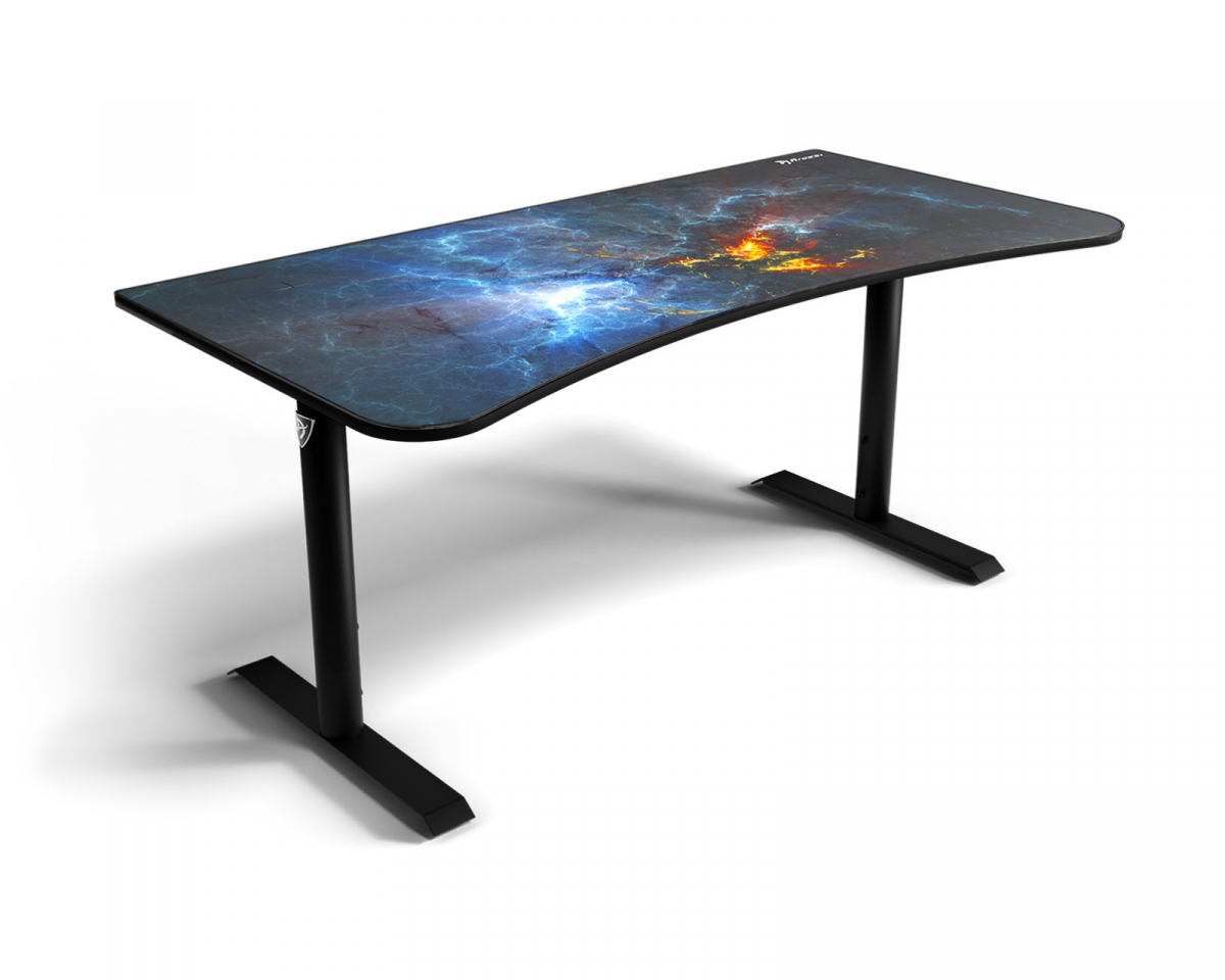 Arozzi Arena Gaming Desk - Large - Omega - MaxGaming.com