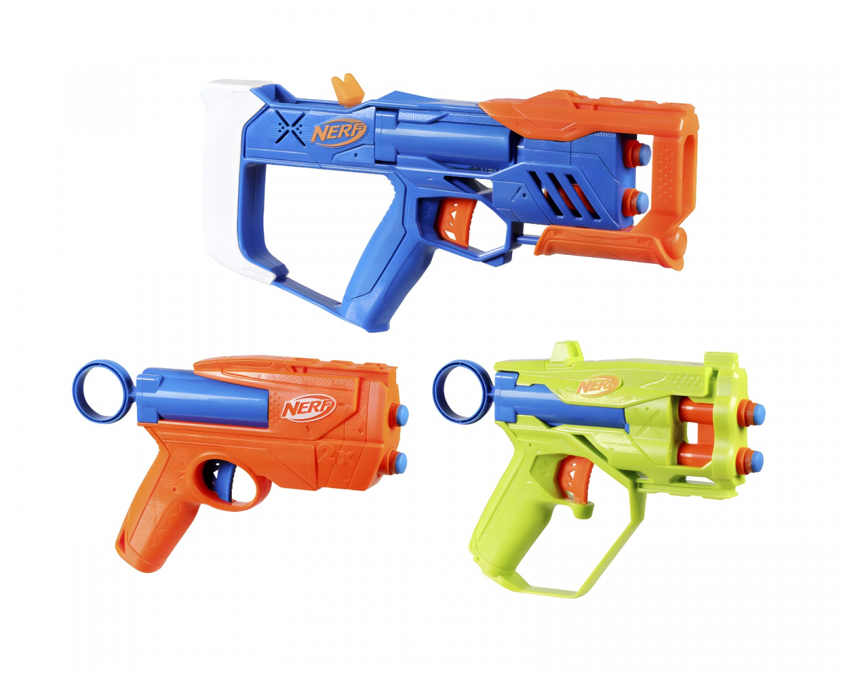 Nerf N-Series Blaster - Triple Action Pack - MaxGaming.com