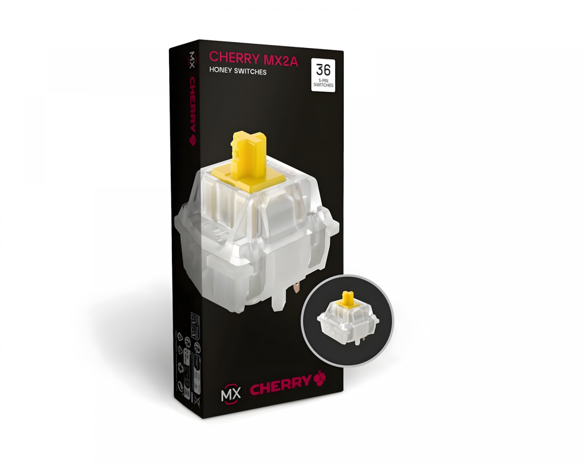 Cherry MX Honey Silent Tactile Switch - MaxGaming.com