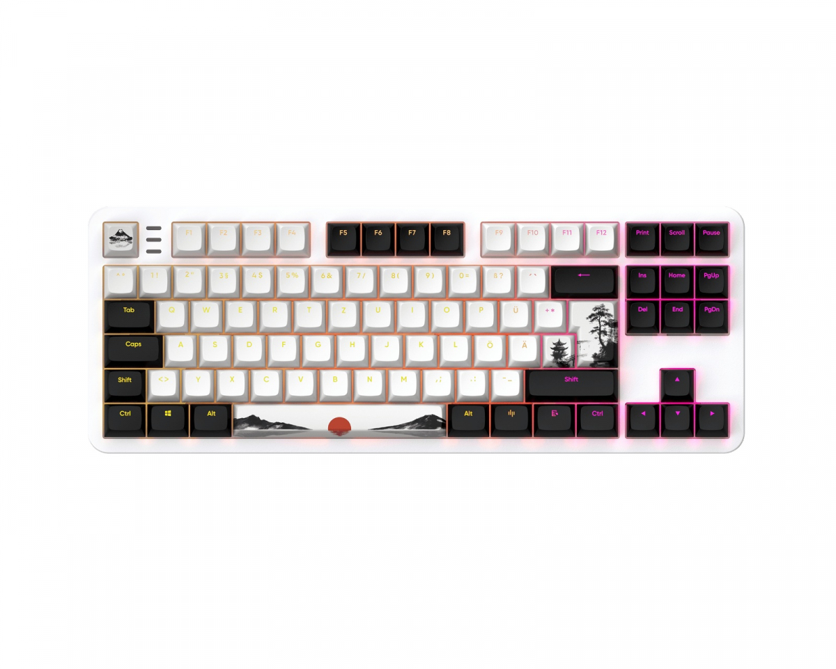 Dark Project ALU87 RGB Gaming Keyboard - Fuji II - MaxGaming.com
