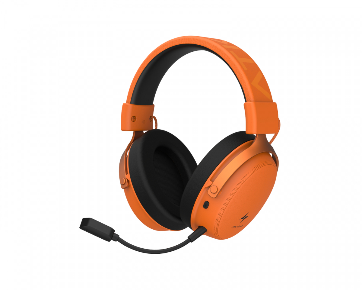 ATK N9 Ultra Wireless Gaming Headset - Orange - MaxGaming.com