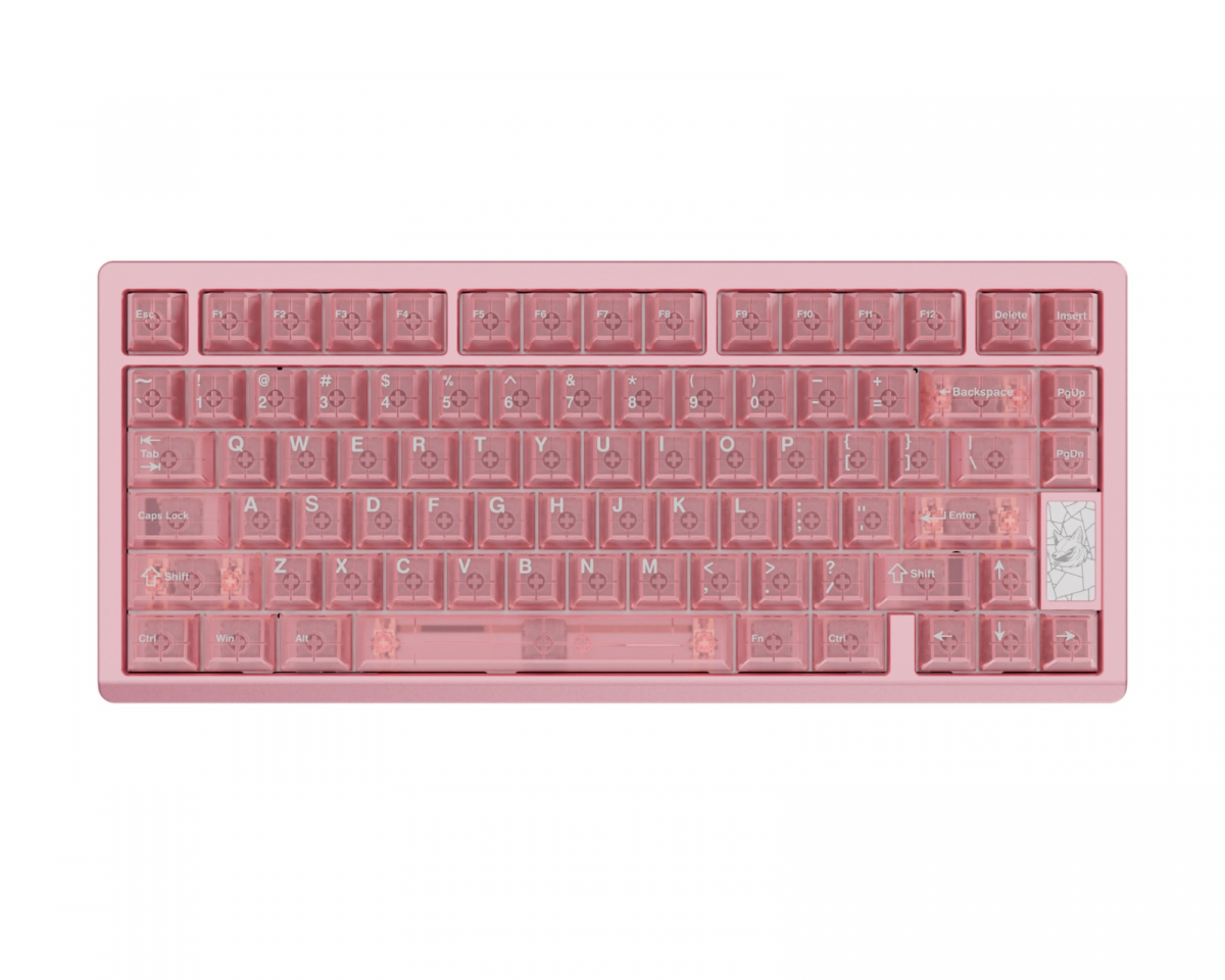 Chilkey Slice75 HE Gaming Keyboard ANSI - Pink - MaxGaming.com