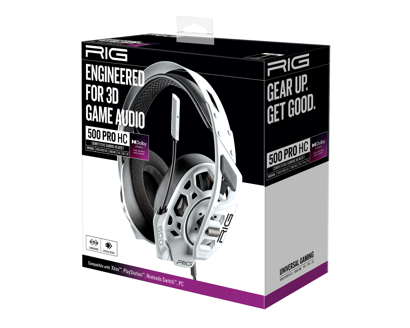 RIG Gaming 500 PRO HC Gaming Headset White MaxGaming