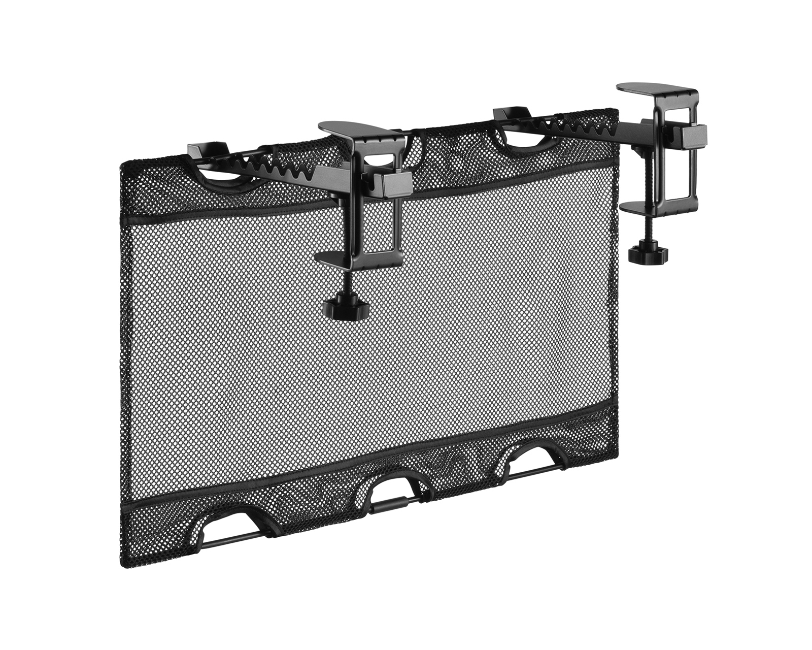 MaxMount Under-Desk Mesh Cable Management - Black - MaxGaming.com