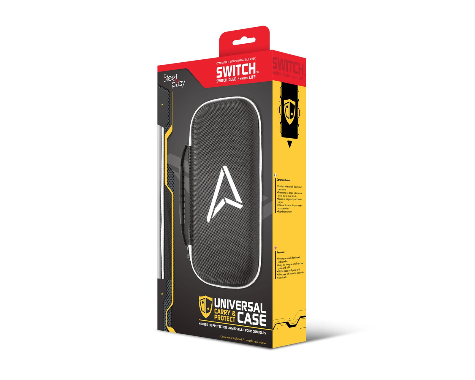 Steelplay Universal Carry & Protect Case - Black Pouch For Nintendo ... Steelplay Universal Carry & Protect Case - Black Pouch For Nintendo ...