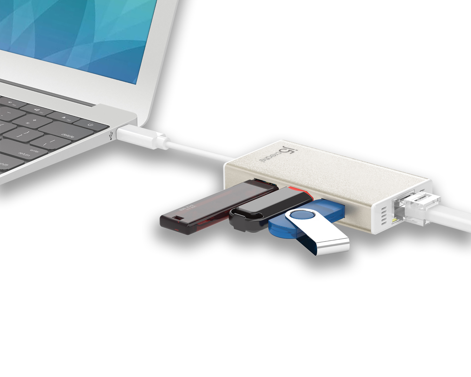 j5create USB-C Multi-Adapter Gigabit Ethernet, USB 3.1 HUB - MaxGaming.com j5create USB-C Multi-Adapter Gigabit Ethernet, USB 3.1 HUB - MaxGaming.com
