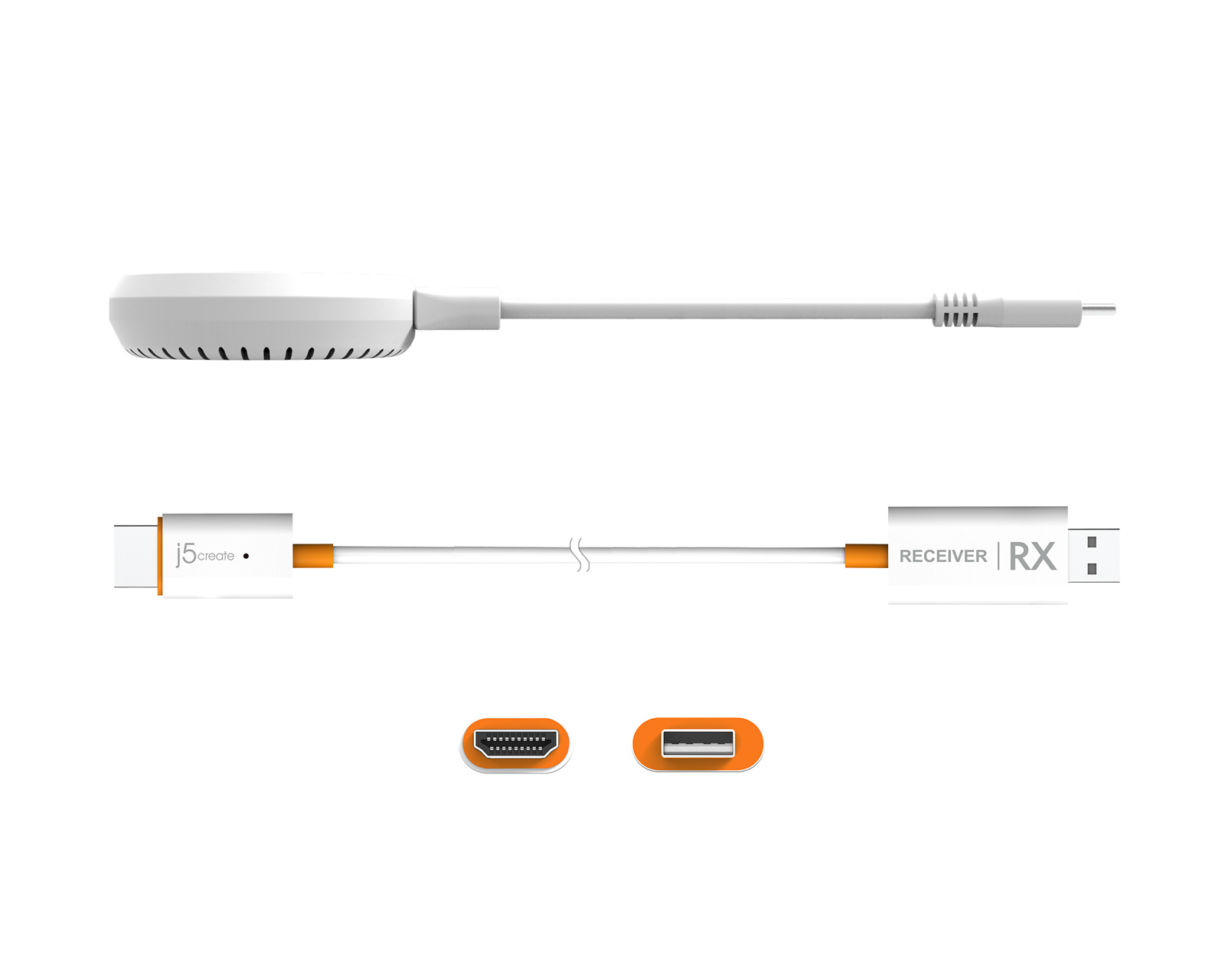 j5create ScreenCast USB-C Wireless Display HDMI Extender - MaxGaming.com