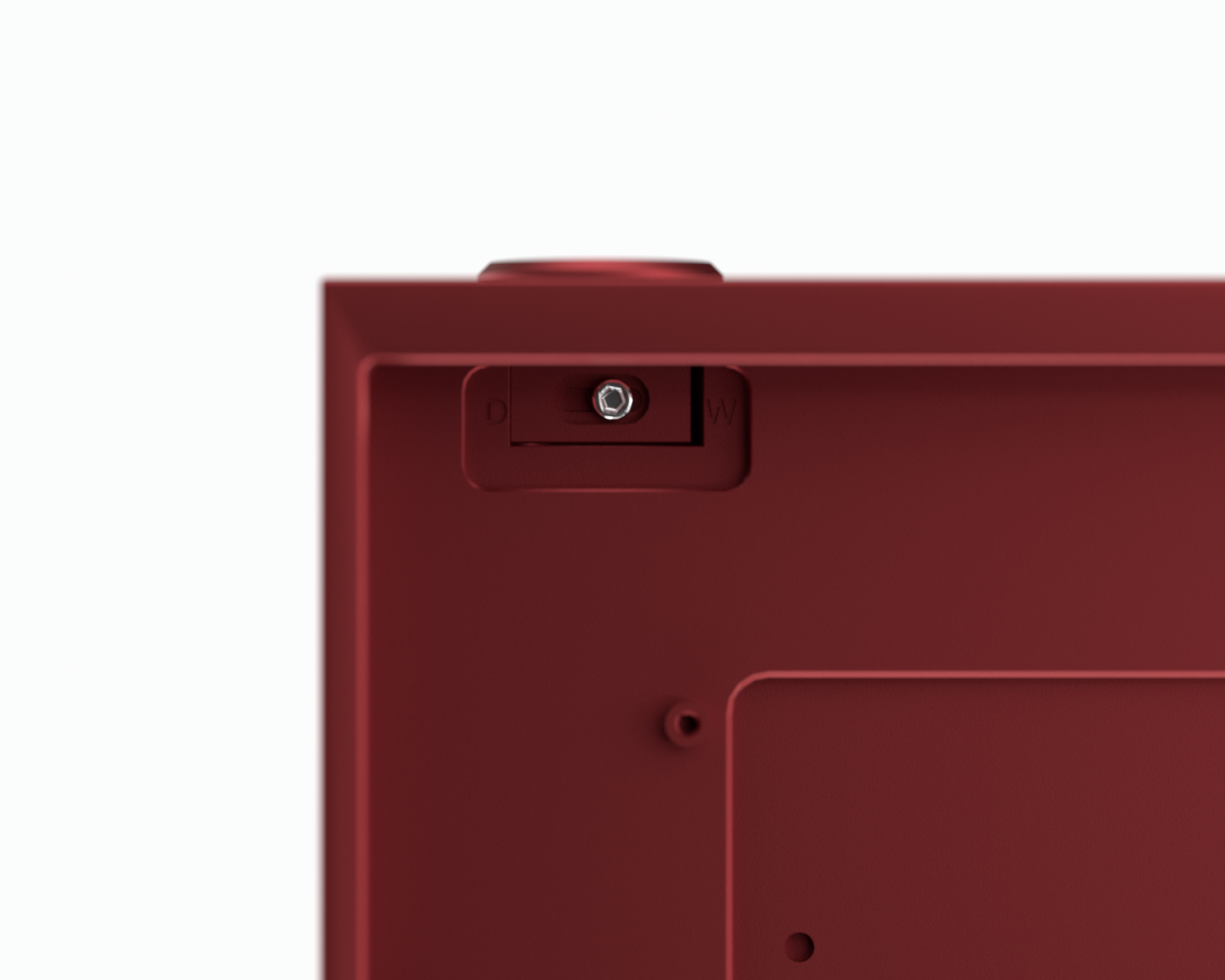 KBDfans TOFU60 Redux - Burgundy Red - MaxGaming.com