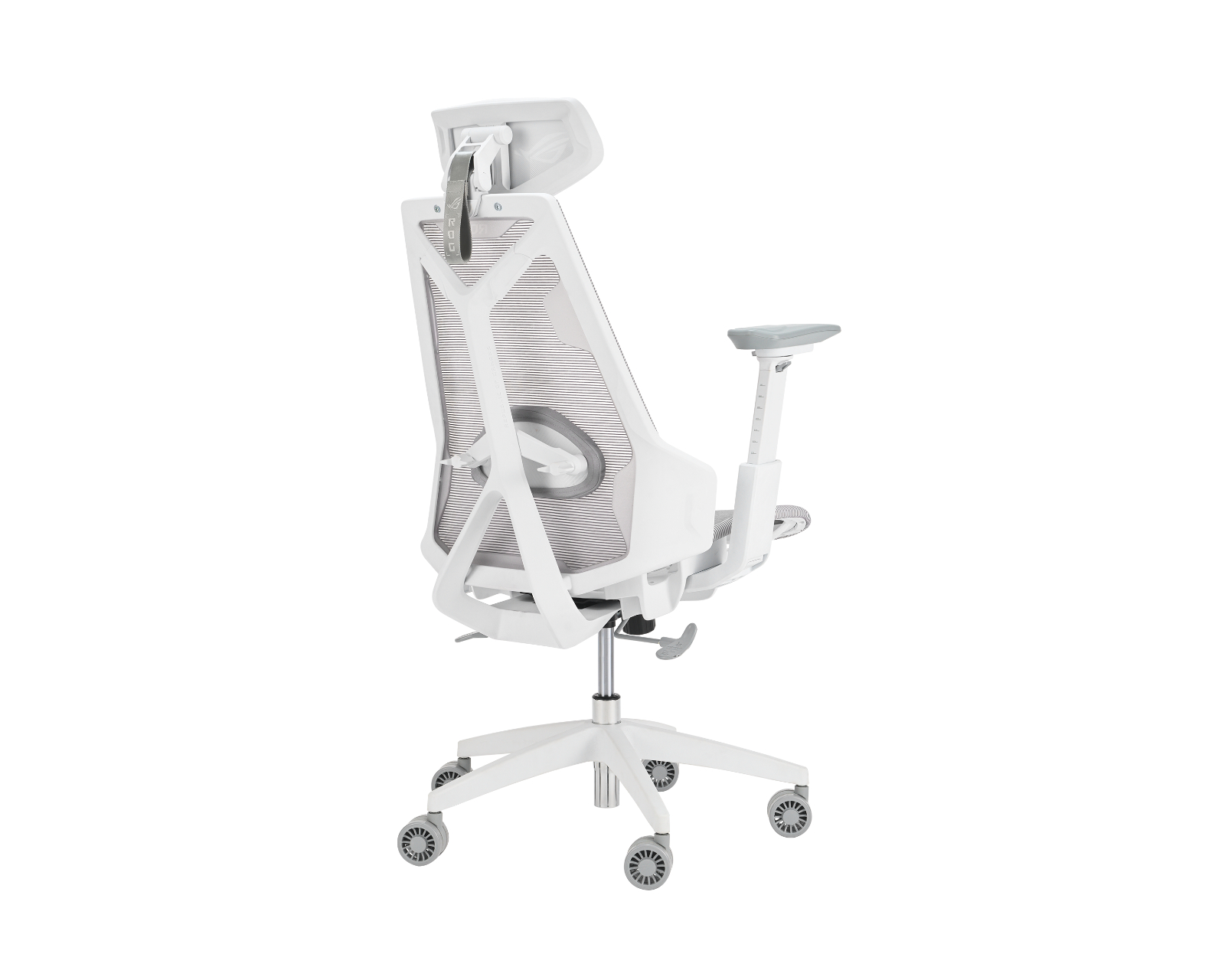 Asus ROG Destrier Core Gaming Chair - White - MaxGaming.com