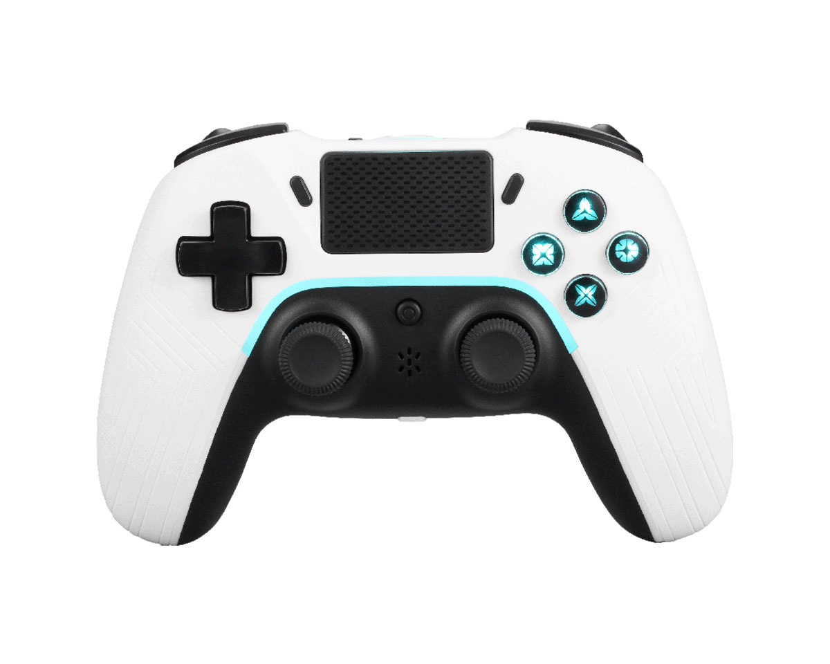 Deltaco Gaming Wireless Controller PC PS4 White