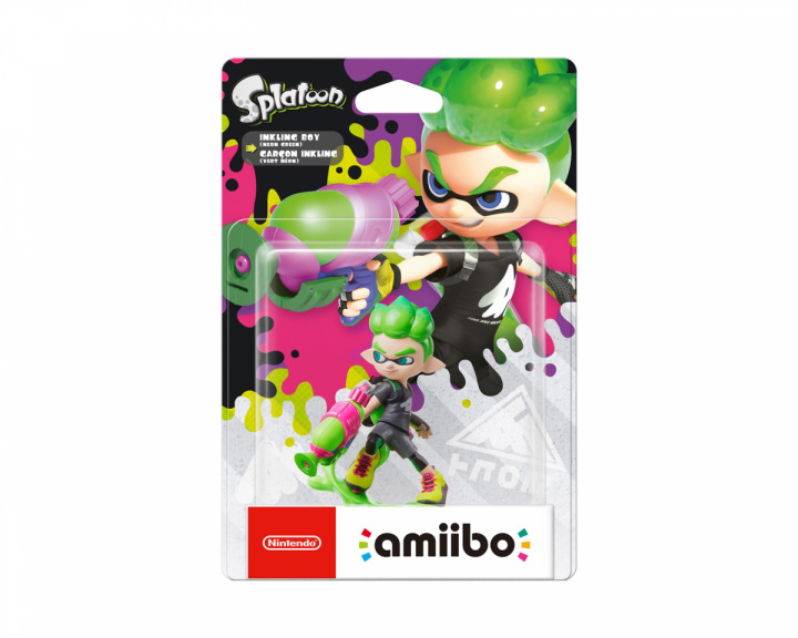 Nintendo amiibo Inkling Boy (Neon Green) - Splatoon Collection ... Nintendo amiibo Inkling Boy (Neon Green) - Splatoon Collection ...